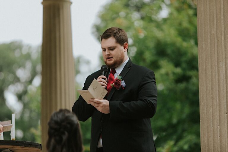 Intimate Wedding at Arlington's in Springfield, Illinois | Nicole ...