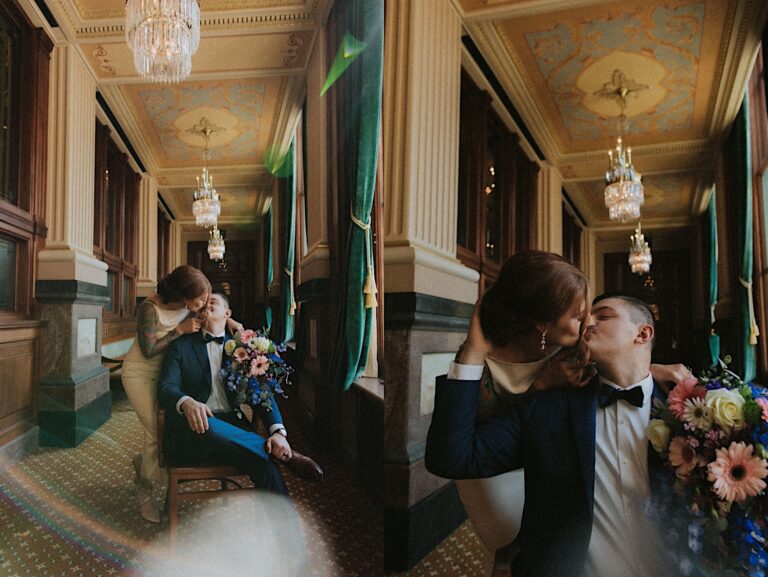 Courthouse Elopement and Portraits in Springfield, Illinois | Serena ...