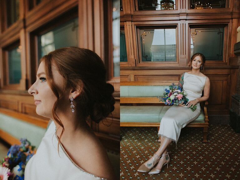 Courthouse Elopement and Portraits in Springfield, Illinois | Serena ...